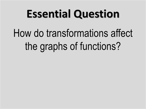 Ppt Transformations Shifting Reflecting And Stretching Graphs Powerpoint Presentation Id