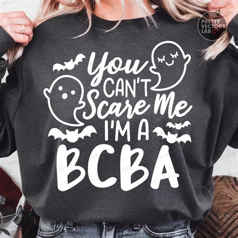 Funny Halloween Png Svg Bcba Svg Png Board Certified Behavior Analyst