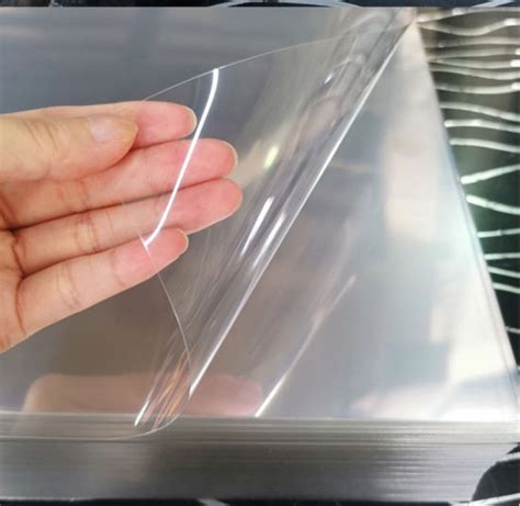 China Mm Mm Super Clear Rigid Pvc Clear Sheet Pvc Glossy Sheet China Pvc Folding Box