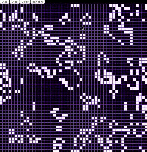 GitHub Ahuth Conway Cellular Automata Demonstration In React