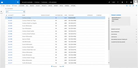 Details Master Form Pattern Finance And Operations Dynamics 365