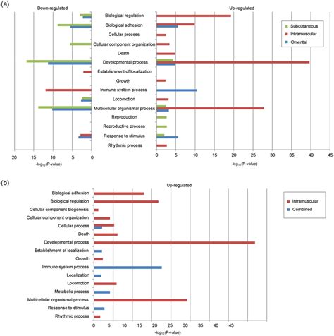 Biological Process Go Terms Analysis Of Depot Specifically Regulated