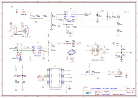 Esp32 Can Bus Shield Store Mrdiyca
