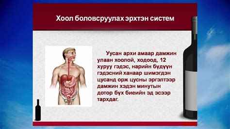 Бие махбодид нөлөөлөх архины хор уршиг By Дорнод аймгийн Эрүүл мэндийн газар