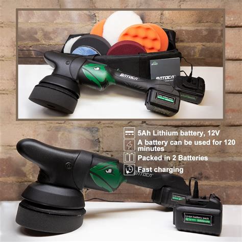 BATOCA S2 Cordless Polisher with LCD Screen & 2 Philippines | Ubuy