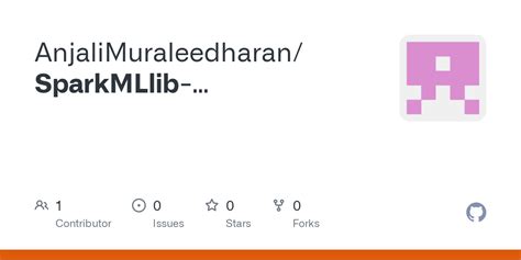Github Anjalimuraleedharansparkmllib Classification