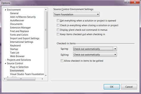 Visual Studio How To Edit A File In VS TFS W O Checking The File Out Stack Overflow
