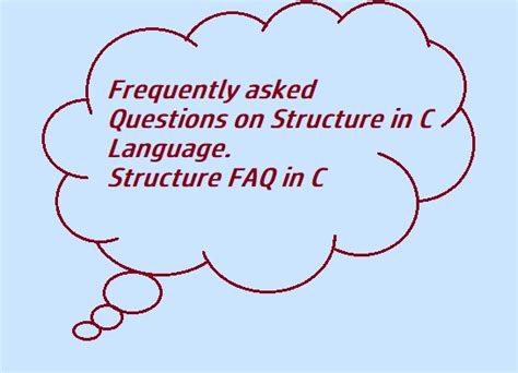 Structure Faq Structure Interview Questions In C