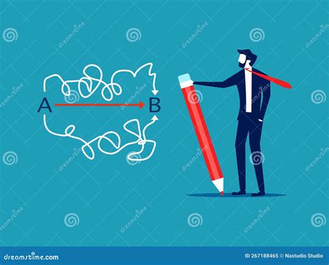 business people solve problems in a simple way simple passages and