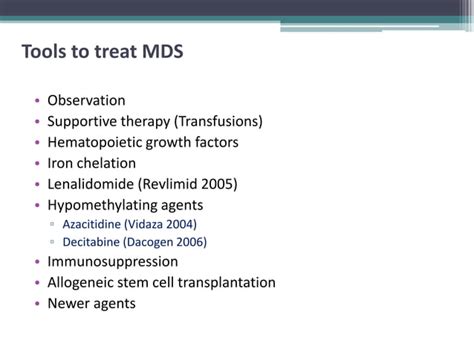Mds Classification By Subhash Varma Pptx Blood Disorders Diseases