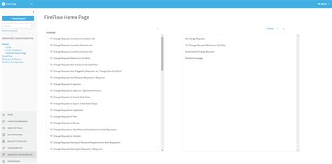 Customize The Fireflow Home Page