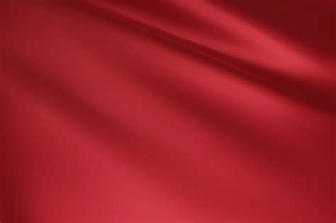 Closeup Texture Of Red Silk Red Fabric Smooth Texture Surface
