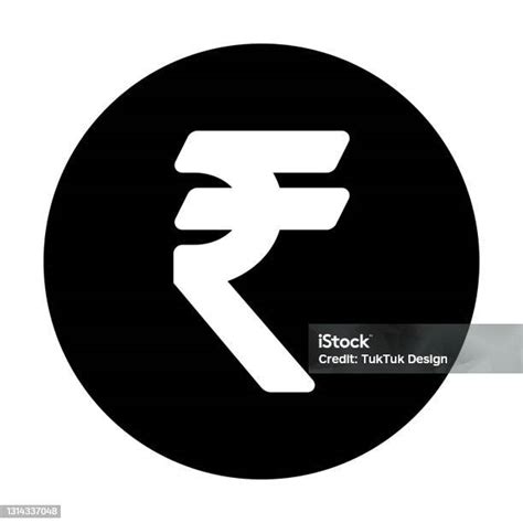 루피 기호 아이콘 벡터 통화 기호 비즈니스 및 금융에 대 한 플랫 컬러 글리프 픽토그램 Xrp에 대한 스톡 벡터 아트 및 기타 이미지 Xrp 고객 고용과 노동