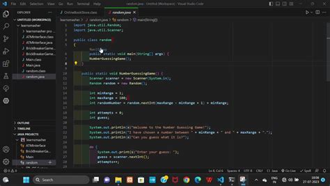 Video Pallavi Gonepalli On Linkedin Internship Numberguessinggame Javaprogramming