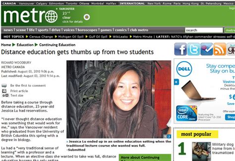 Ubc Distance Learning In The News Ubc Centre For Teaching Learning And Technology Ubc Distance Learning In The News Ubc Centre For Teaching Learning And Technology