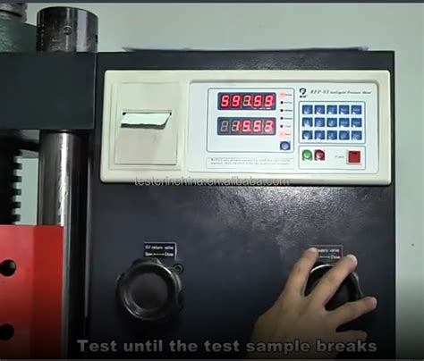 2000kn Compression Tensile Testing With Digital Data Logger High