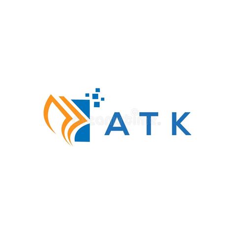 Atk Credit Repair Accounting Logo Design On White Background Atk