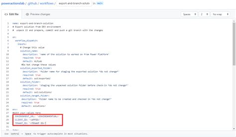 教學課程：使用 Microsoft Power Platform 的 Github 操作自動部署解決方案 Power Platform