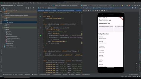How To Build A Daily Scheduler App With Flutter Flutter App