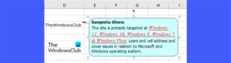 Change Default Color Shape Font Of Comment Box In Excel