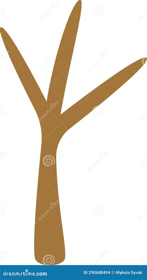 Tree Trunk Icon Stock Vector Illustration Of Timber