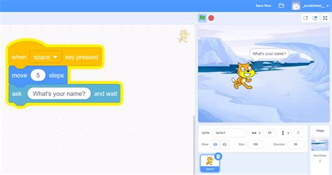 aprenda programação scratch tutorial passo a passo ionos