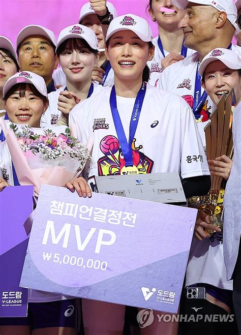 김연경 챔피언결정전 Mvp 선정 연합뉴스