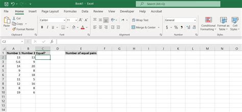 Найти равные значения Excel Word и Excel помощь в работе с программами