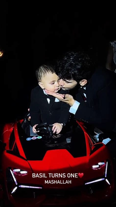 Maaz Safder Celebrates Sons First Birthday Reviewitpk