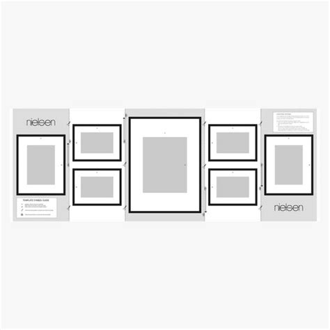 Nielsen Set Of 7 Aluminium Photo Frames Dunelm