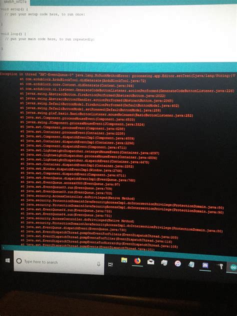 I Integrated Ardublock Into Arduino Ide And Tried To Upload A Piece Of