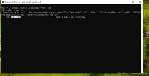 Anaconda And Spyder中的安装第三方库wordcloudspyder安装wordcloud库 Csdn博客