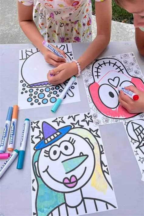 Unleash Your Creativity With Markers Coloring Pages