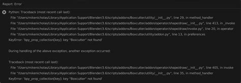 Python Boxcutter Won T Install Blender Stack Exchange