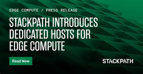 How Dedicated Hosts For Sp Edge Compute Can Help Stackpath Posted On The Topic Linkedin
