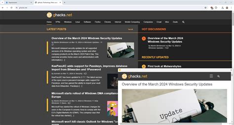 First Look At Google Chrome S Upcoming Link Preview Feature GHacks Tech News