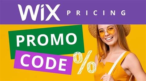 wix promo code discount coupon code for premium plans youtube