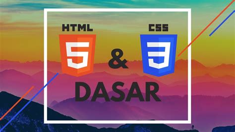 Html And Css Dasar 7 Form Youtube