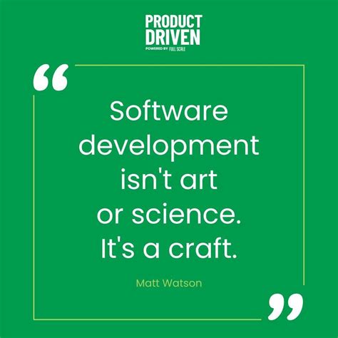 Softwaredevelopment Productdriven Engineeringleadership Ctolife Matt Watson