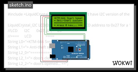 MEGA LCD Wokwi ESP STM Arduino Simulator
