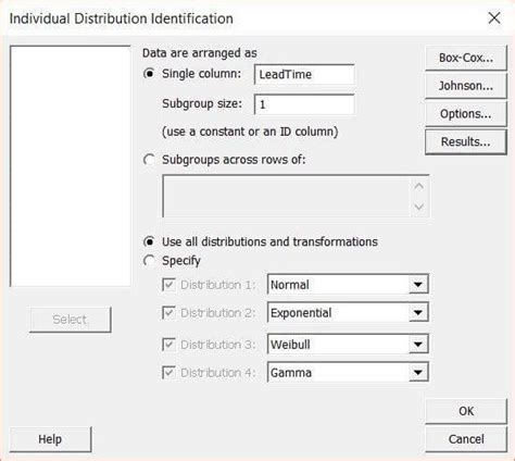 Steps To Conducting A Non Normal Capability Analysis