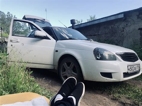 Установил обогрев сидений 🧨 (30.06.2022) — Lada Приора хэтчбек, 1,6 л ...