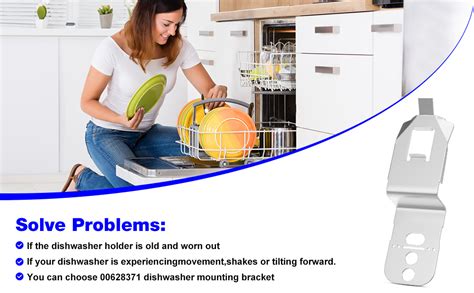 Dishwasher Mounting Bracket 00628371 For Bosch Dishwasher Side Bracket 628371