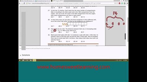 Math Contest Question And Solution Youtube
