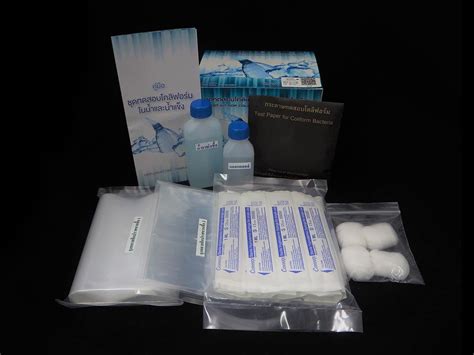 ชุดทดสอบโคลิฟอร์มในน้ำและน้ำแข็ง Test Kit For Coliform In Water And Ice