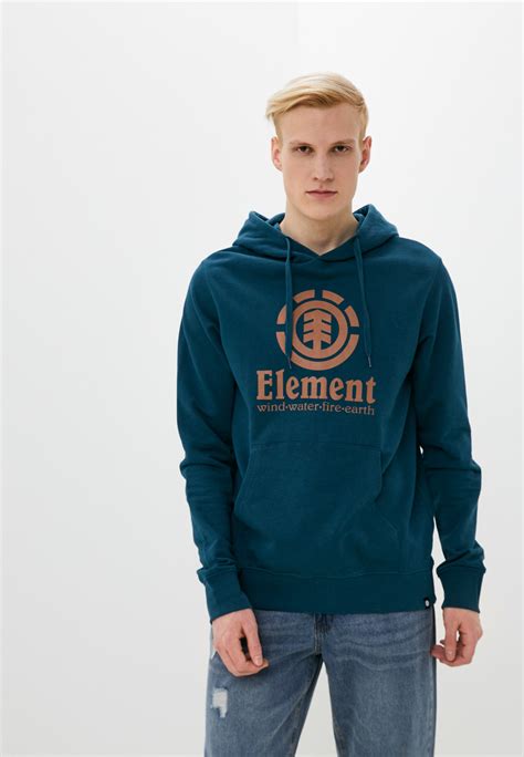 Худи Element VERTICAL HOOD, цвет: бирюзовый, RTLACN091001 — купить в ...
