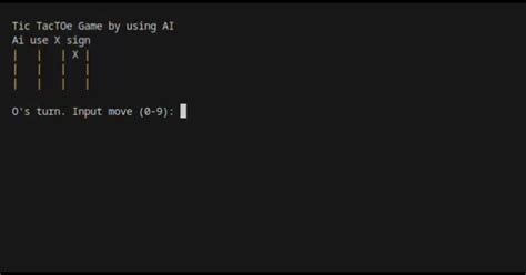 Husnain A On Linkedin Codesoft Tictactoe Python Aienginer