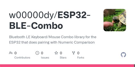 Github W00000dyesp32 Ble Combo Bluetooth Le Keyboardmouse Combo
