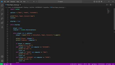 Lalitha Govindarajan On Linkedin Cognoriseinfotech Pythonprogramming Internship