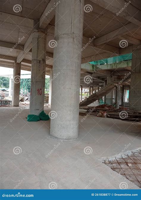 Round Column Stock Image Image Of Ruins House Floor